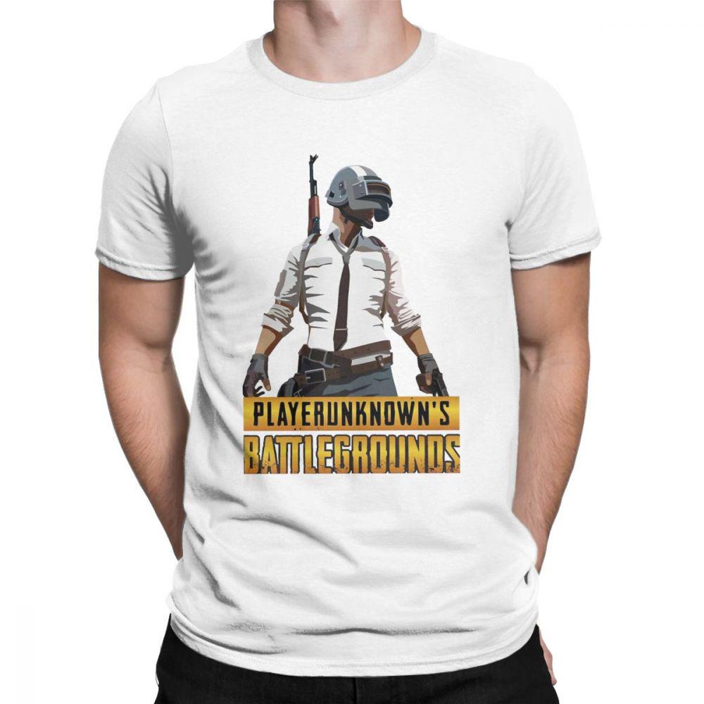 Buy Pubg T Shirt For Men Playerunknown 'S Battlegrounds Tops Short ...