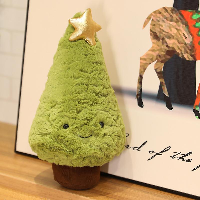 Satın alın Creative Christmas Tree Plush Pillow Stuffed Xmas Tree Shape ...
