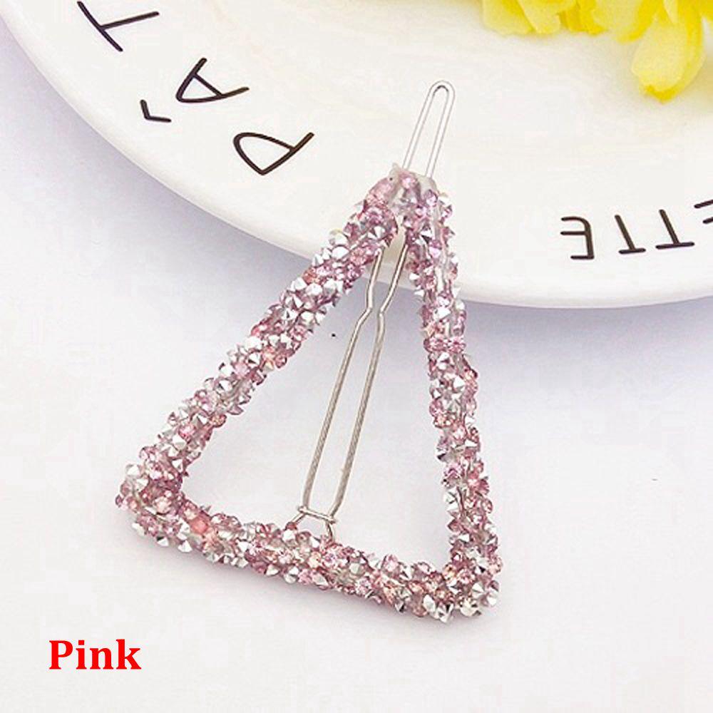 Cheap Fashion Crystal Rhinestones Hairpin Star Triangle Round Shape ...