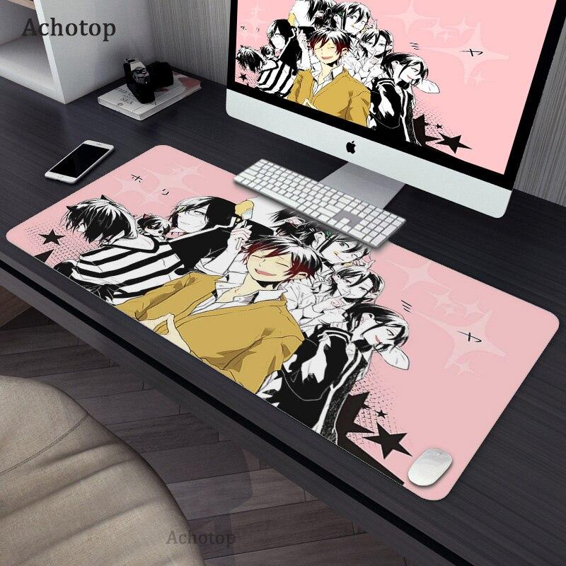 Buy Horimiya Gaming Mouse Pad Anime Mouse Mat Large Mousepad Computer ...