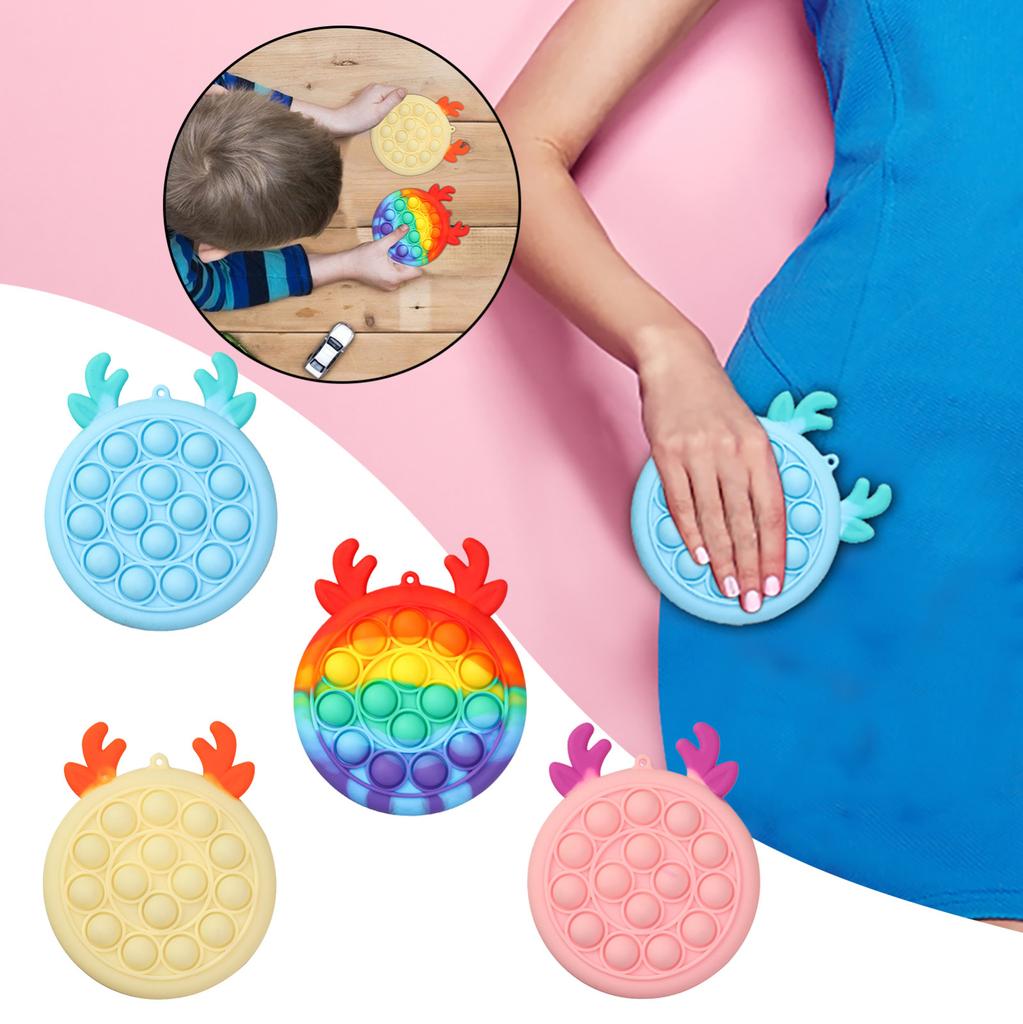 Satın alın Push Bubble Sensory Toys-Mini Wallet Kids Bag Silicone Coin ...