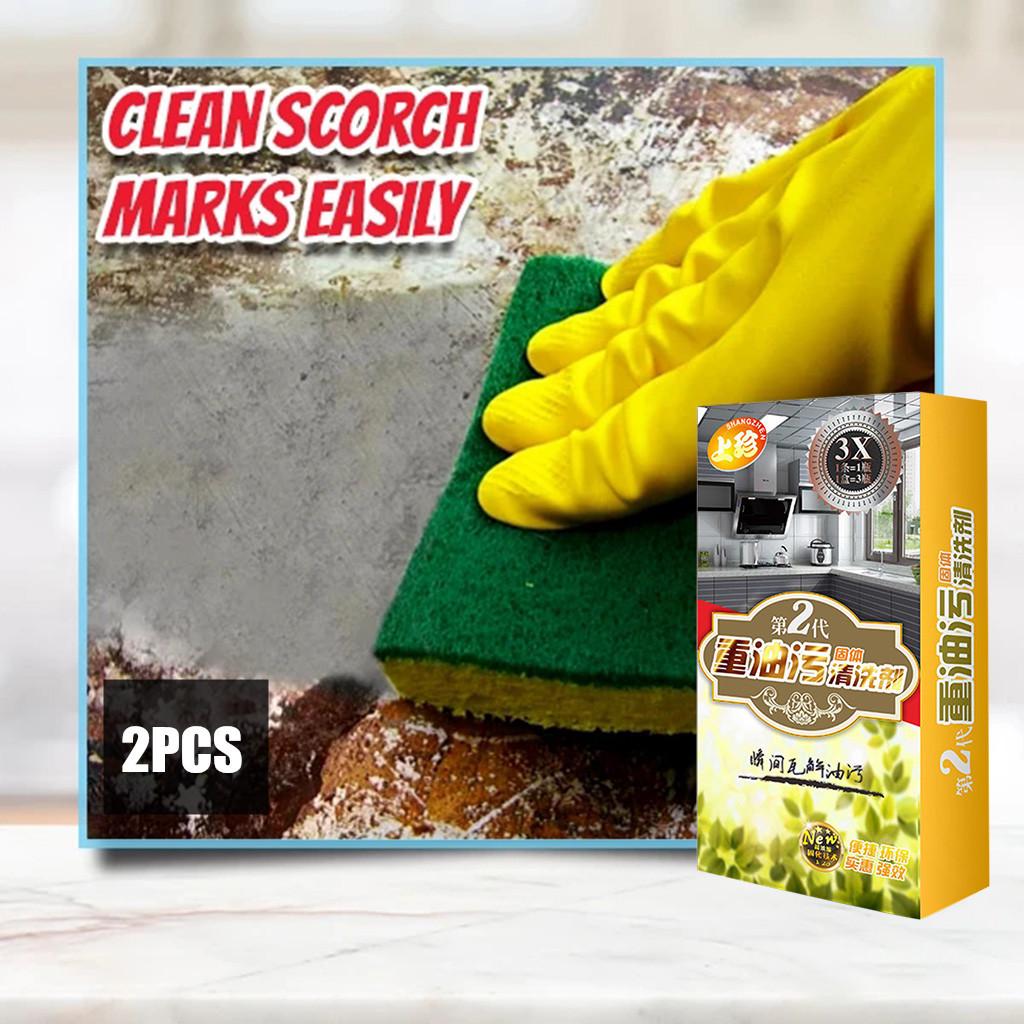 Buy Scorch Marks Remover Kitchen Oil Cleaner Powder Oil Fume Cleaning ...