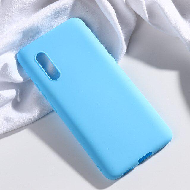 Buy Candy Color Silicone Phone Case For Vivo X27 Soft Tpu Case Cover ...