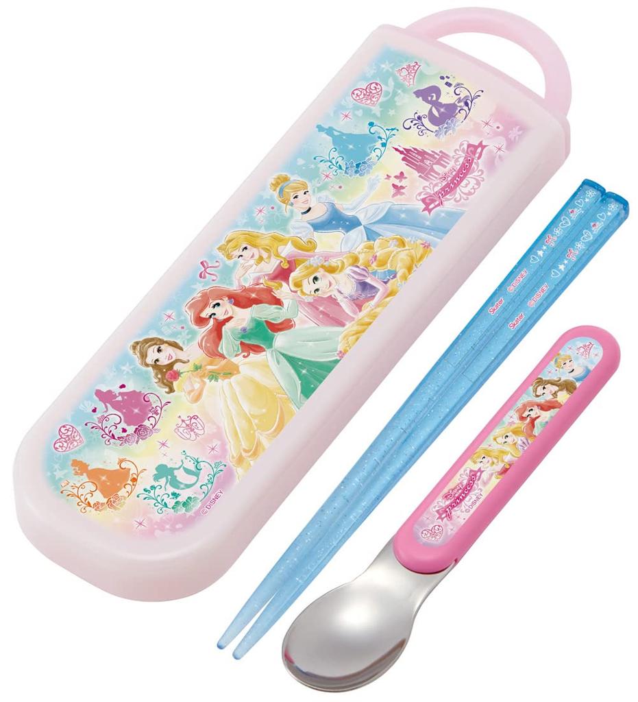 Cheap Skater Antibacterial Chopsticks Spoon Set Disney Princess 22 Made in Japan CCA1AG-A | Joom