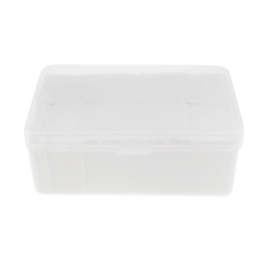 Buy 1000/box Clean Paper Cotton Pads Makeup Remover Towelettes Nail ...