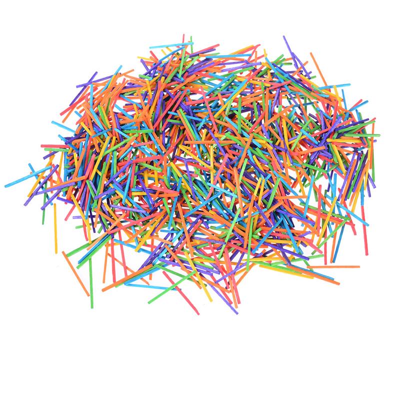 Buy 1000Pcs Colored Craft Match Sticks Multi-Color Red Blue Green ...