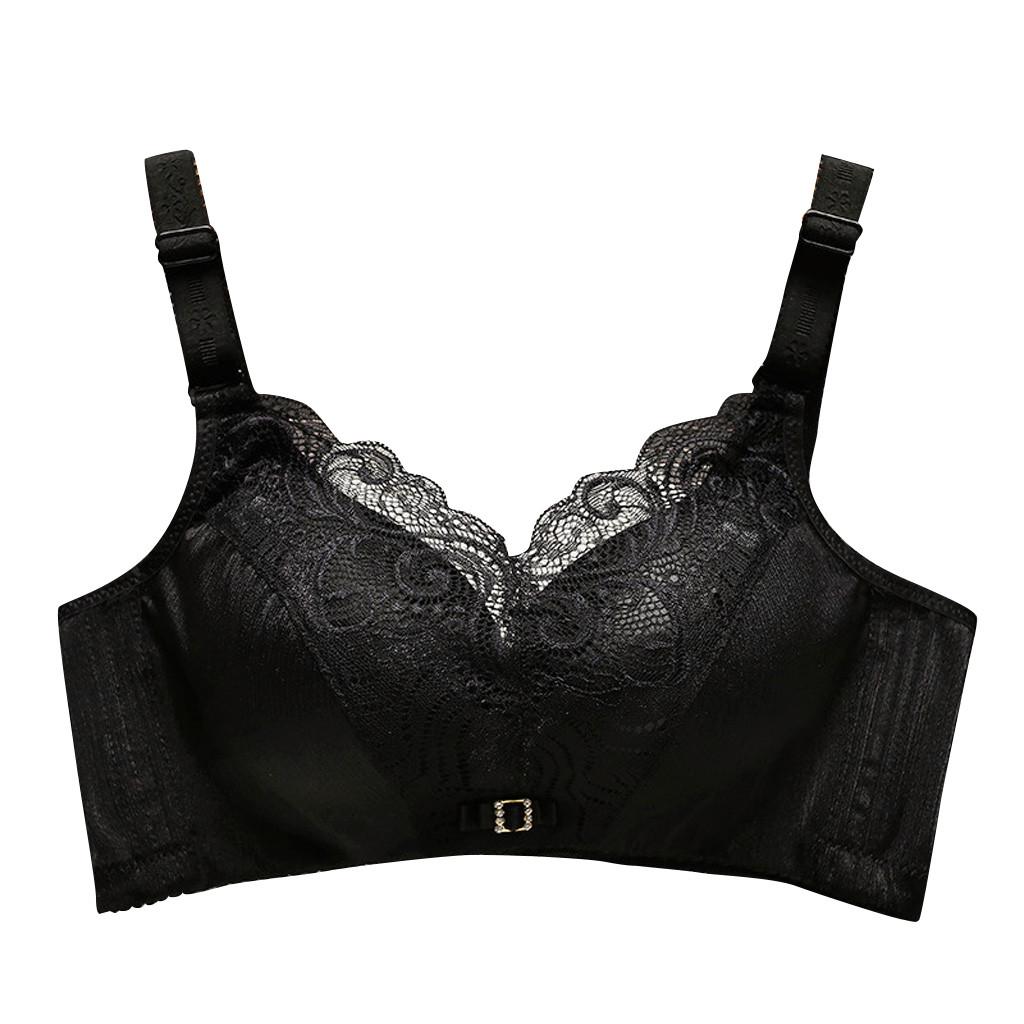 Buy Woman Fashionable No Steel Rim Sexy Bras Adjustable Type Bra Lace ...
