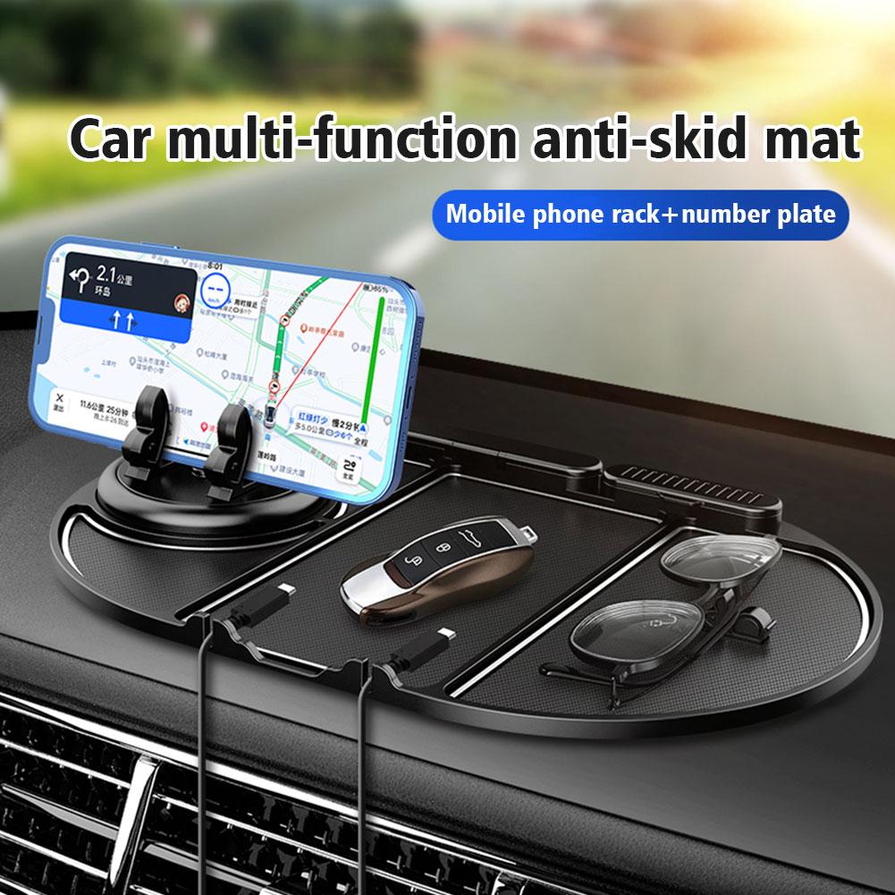 Buy Multifunctional Car Anti-slip Dashboard Mat Mobile Phone Mount ...