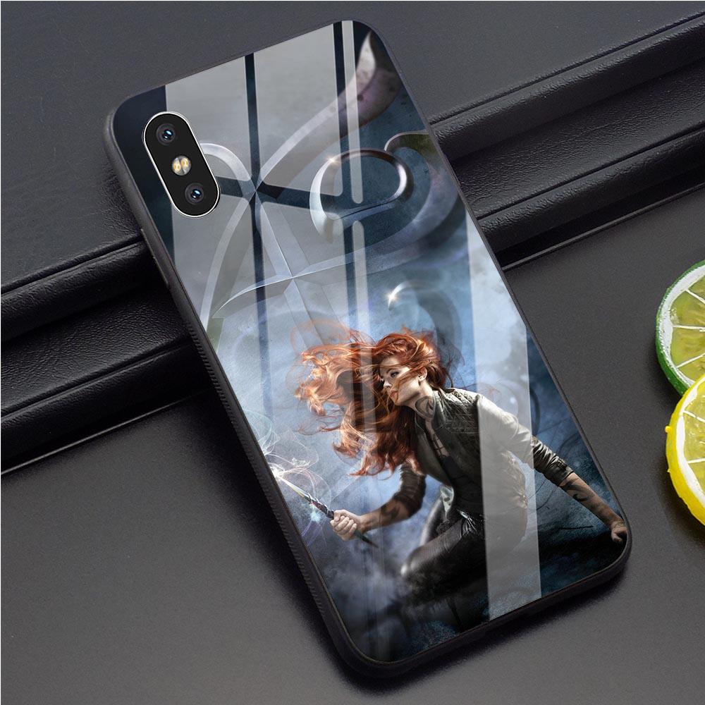 Shadowhunters Pattern Glass Phone Case for Huawei P Smart 2019 P10 LITE ...