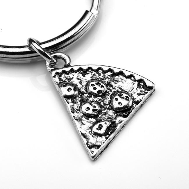 Buy Slice Pizza Keychains Keyrings BFF Best Friend Friendship Family ...