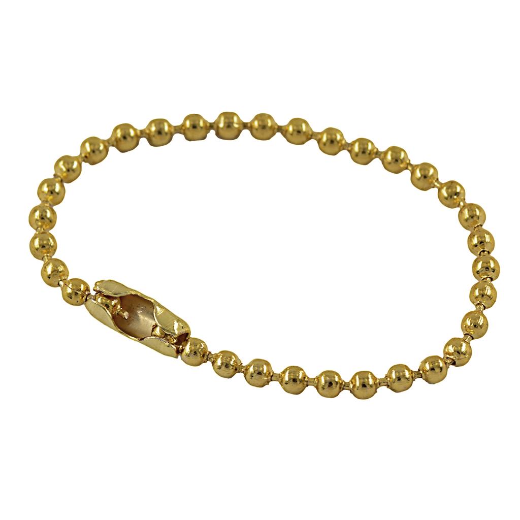 20pcs 10cm Golden Ball Chain Key Chains Necklace Jewelry Findings DIY ...