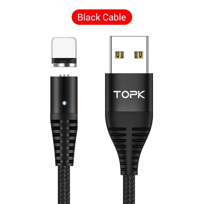 TOPK 5A Magnetic USB Cable Fast Charging USB Type C Cable Magnet ...
