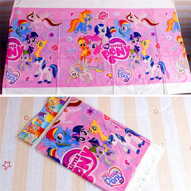 Buy My Little Pony Disposable Tablecloth Baby Shower Birthday Party ...