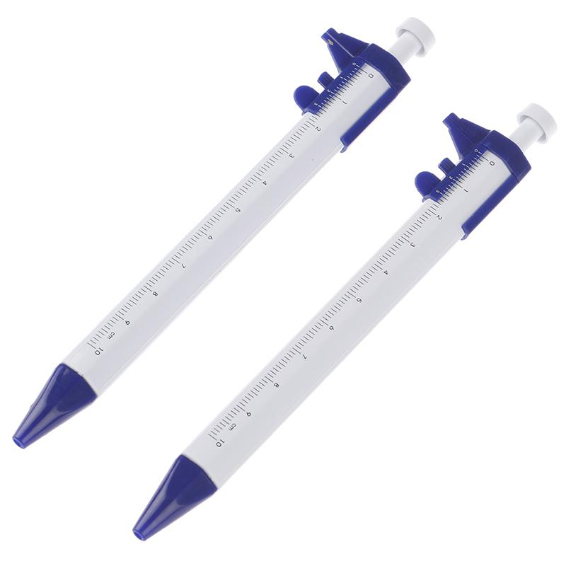 Buy 2 Xcursor Caliper Scale Ruler, Multifunction Ball-Point Pen School ...