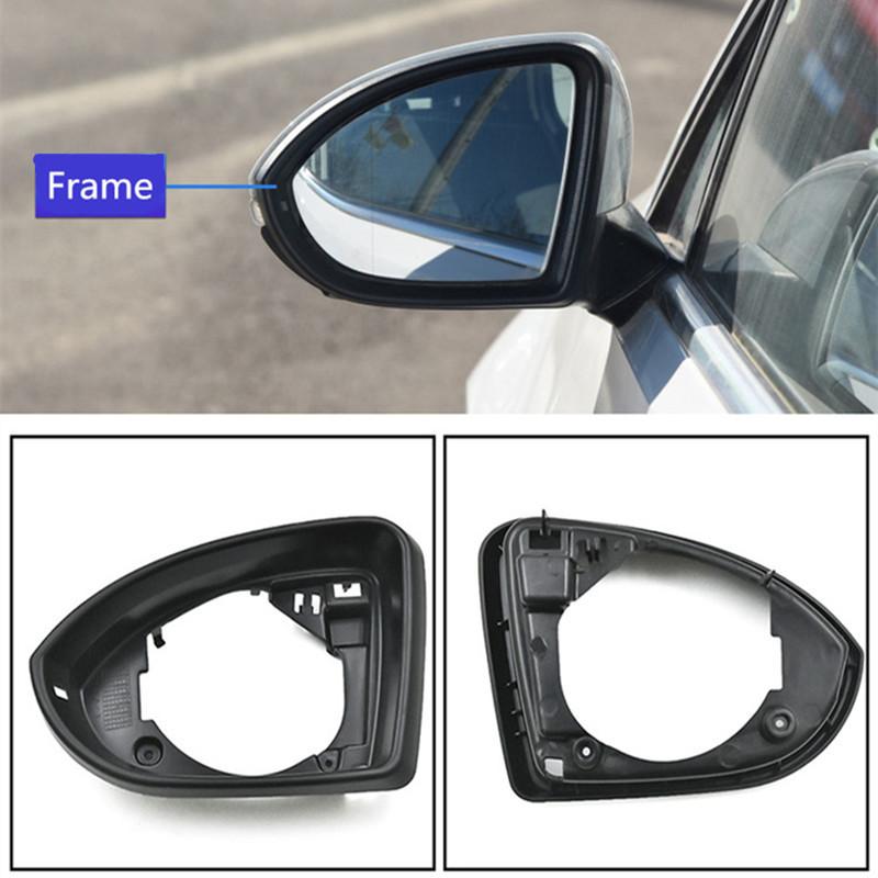 Car Side Mirror Frame Holder For Volkswagen Golf 7 MK7 7.5 GTI R-Line ...