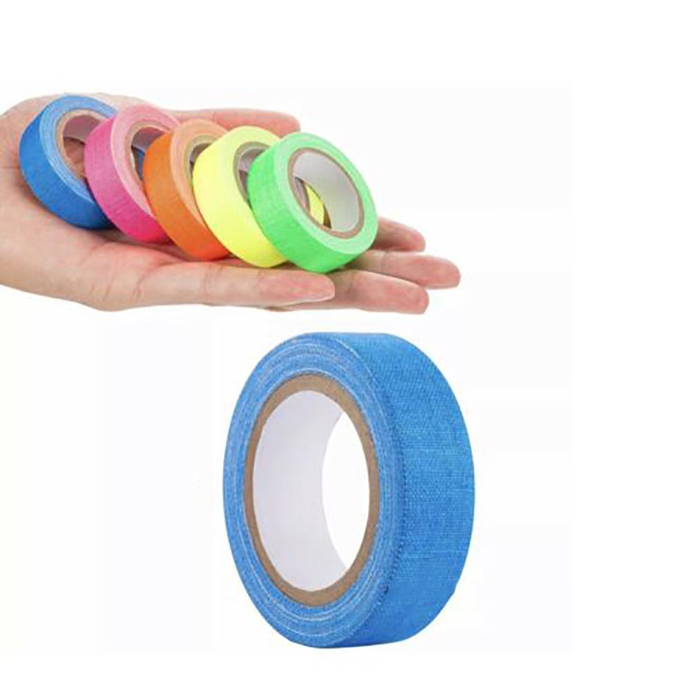 Buy 6x Blacklight UV Reactive Tape Fluorescent Cloth Glow In Dark Neon ...