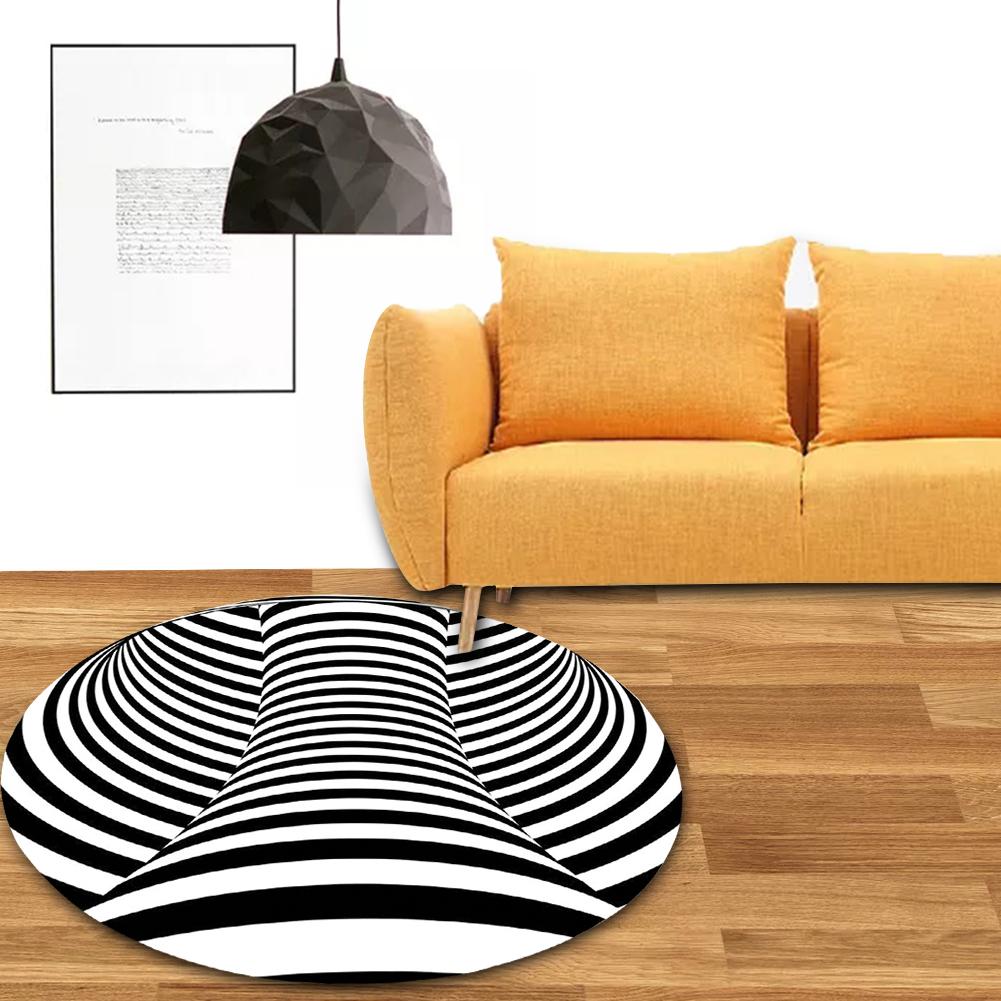 Buy Area Rug Printed 3D Visual Illusion Non-Slip Soft Carpet Floor Mat ...