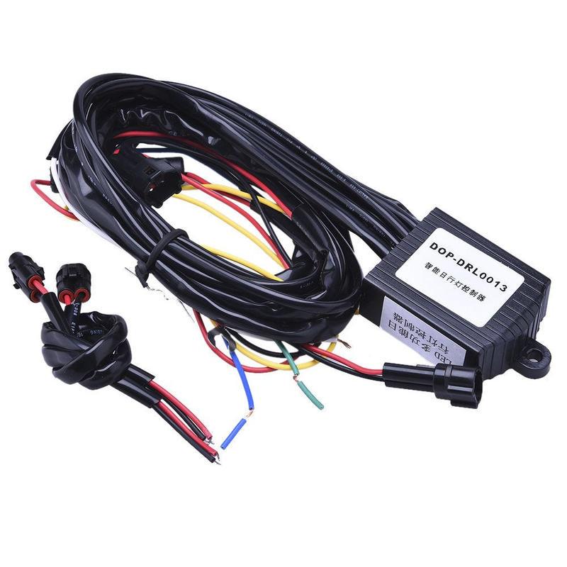 Buy Drl0013 Daytime Running Led Light Reley Control Harness Controller ...