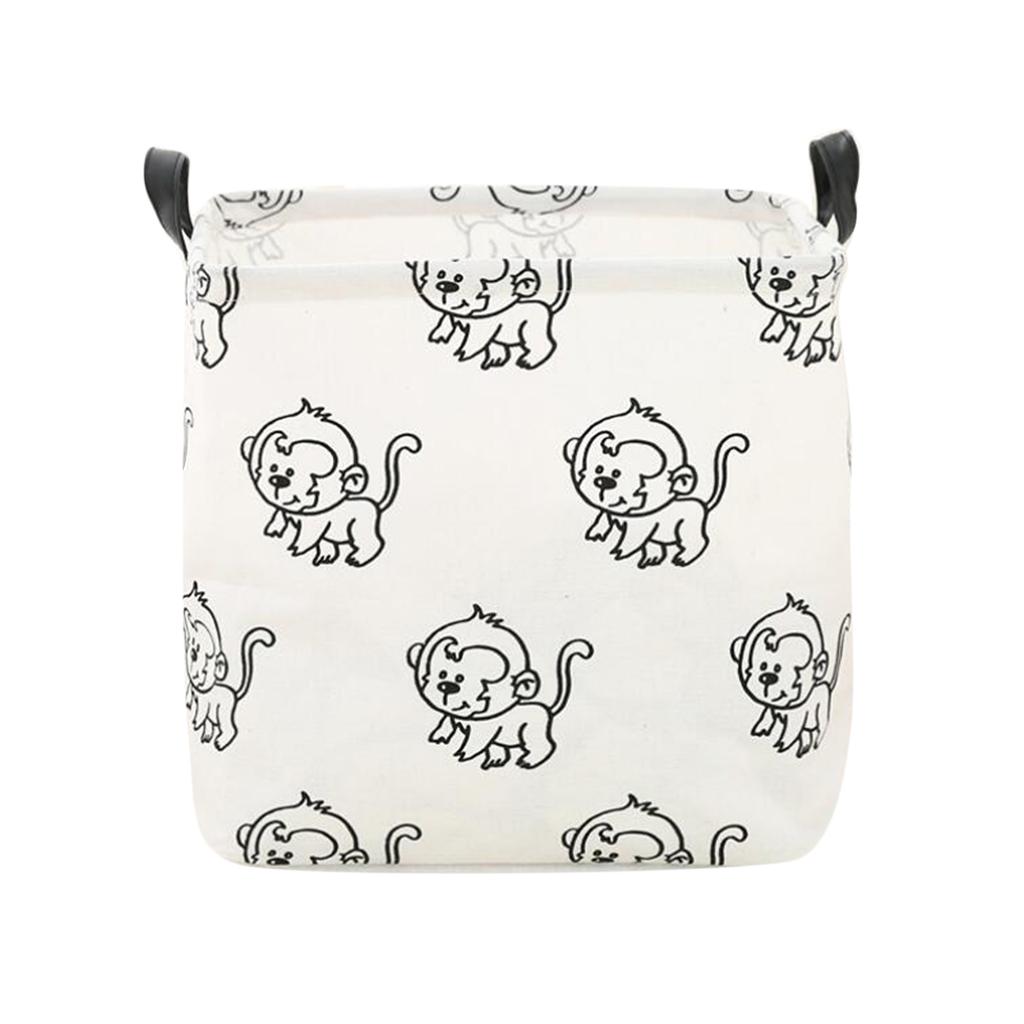 Buy Collapsible Storage Basket Storage Bin Laundary Clothes Box Lion at ...