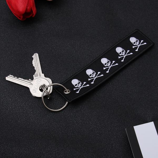 1pcs Skull Head Keychain Fashion Cool Halloween Gift Purse Pendant ...