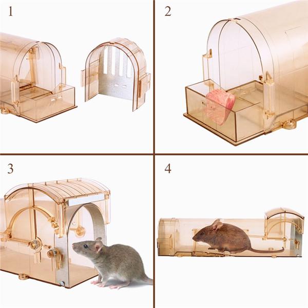 Buy Smart Mouse Trap No Kill Live Catcher Mouse Trap Humane Rodent ...