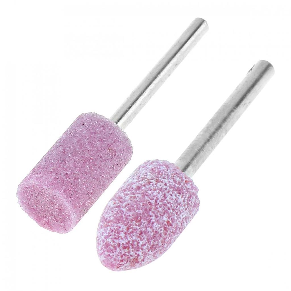 Buy 100pcs 4-10mm 80 Grit Ceramic Grinding Head Abrasive Stone Points ...