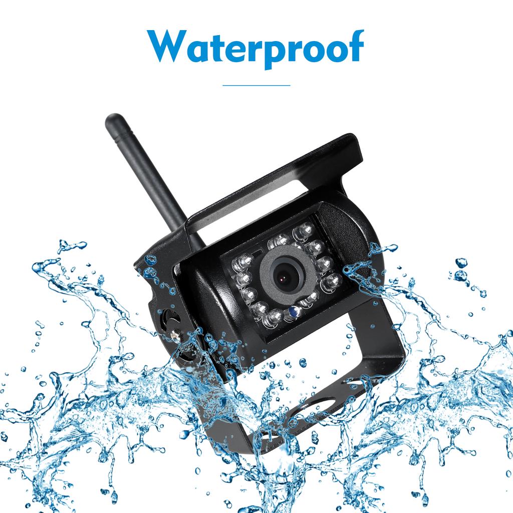 Buy Wireless&Wired Double Use 7" LCD Monitor Backup Camera Waterproof ...