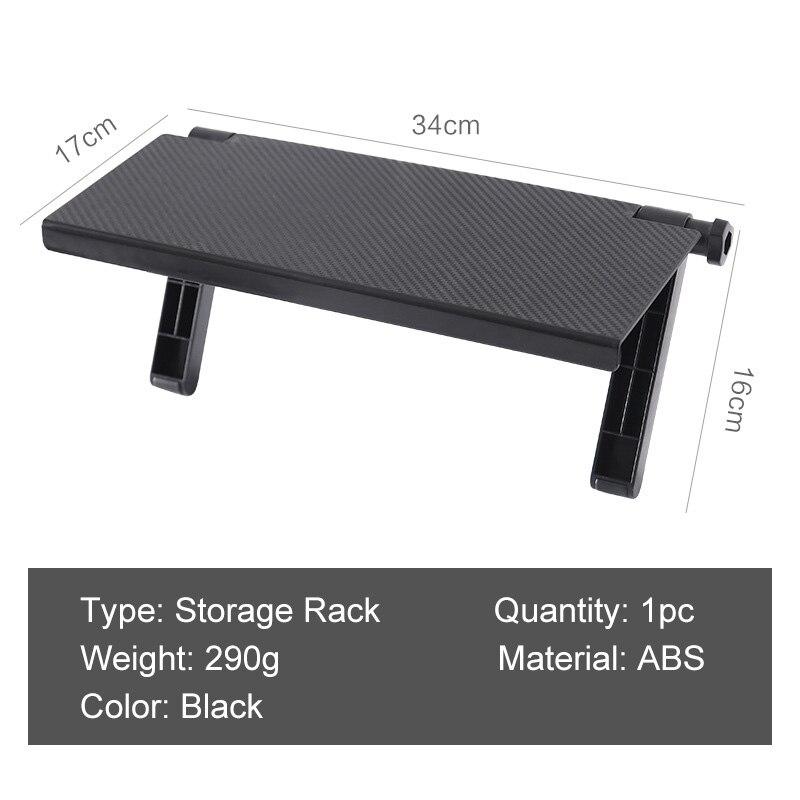 Buy 1PCS Adjustable TV Screen Top Storage Shelf Rack Holder Computer ...