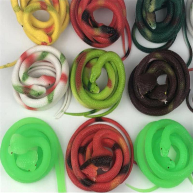 75cm Rubber High Simulation Toy Snake Model Funny Scary Snake Kids Gag ...