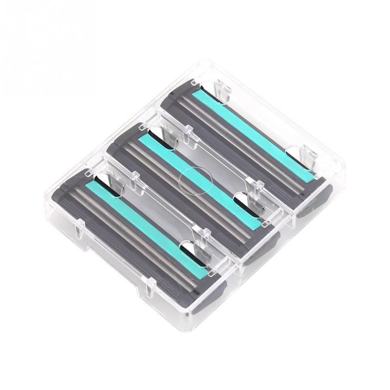 Buy 3Pcs Men'S Face Shaving Shaver Blades Sharpener 2 Layer at ...