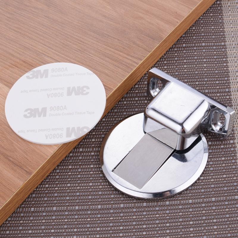Buy 1PC Door Suction Device Door Stops Invisible Anti-collision Punch ...