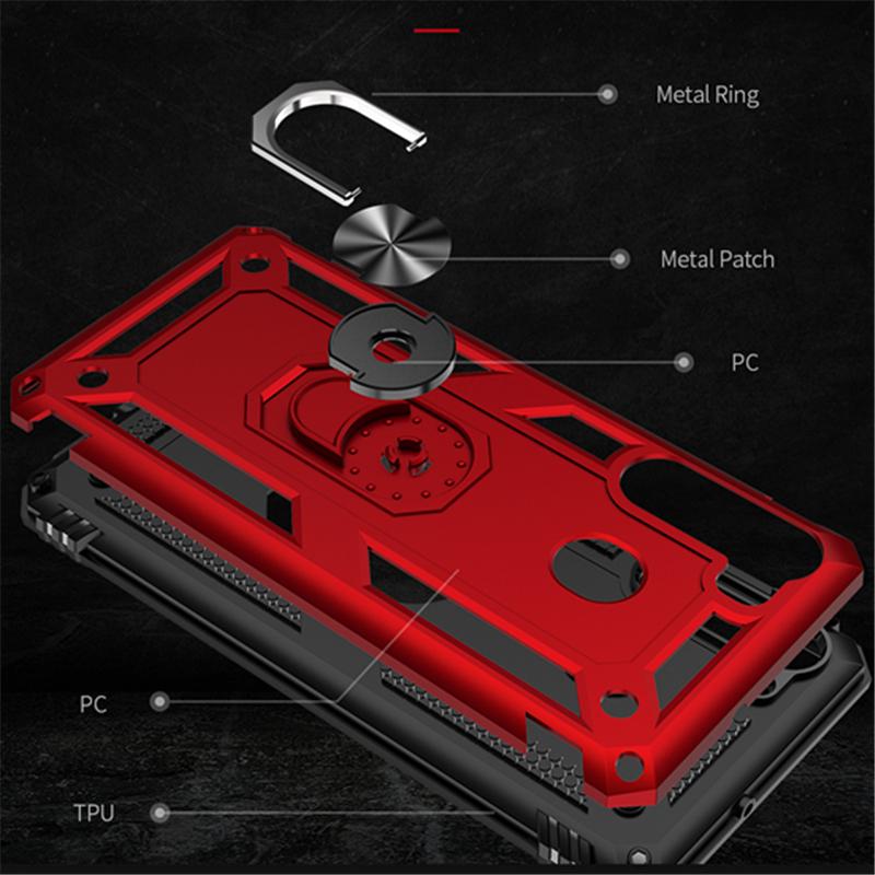 Buy Drop Protection Kickstand Hard Fitted Case for Samsung Galaxy A21 ...