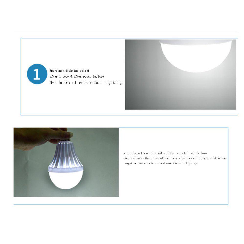 Buy ICO 1 Pc 5W LED Emergency Bulbs E27 B22 Bulb Rechargeable Lighting ...