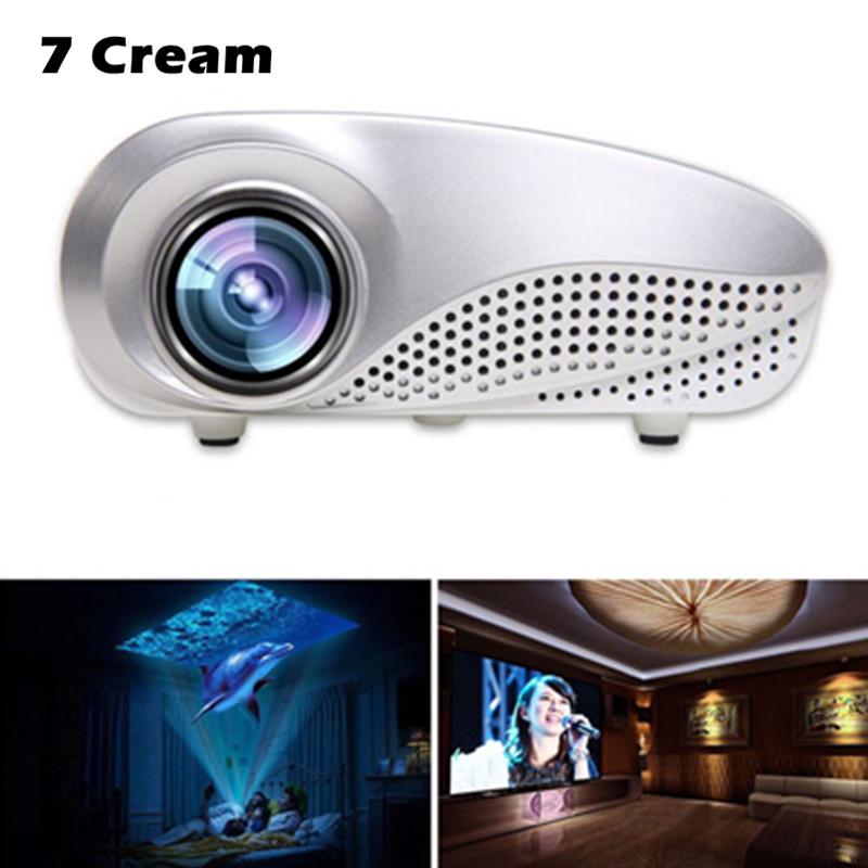 Buy 7cream Mini Multimedia Home Cinema LED HD Projector Support AV TV ...