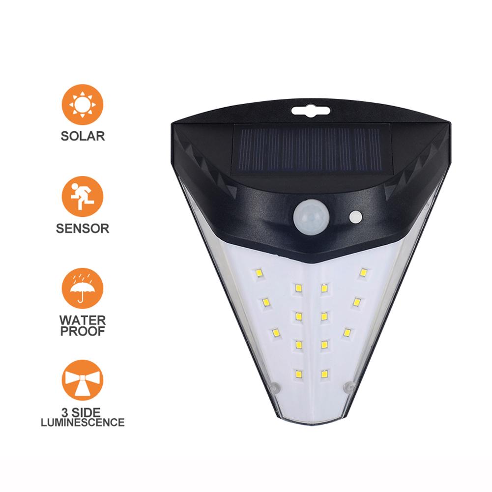 14LED Solar Wall Lamp Automatic Sensing Waterproof Wall Lamp with 3 ...