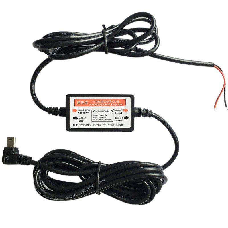Buy Mini USB Port Wire Cable Car Charger Kit For Camera Recorder DVR ...