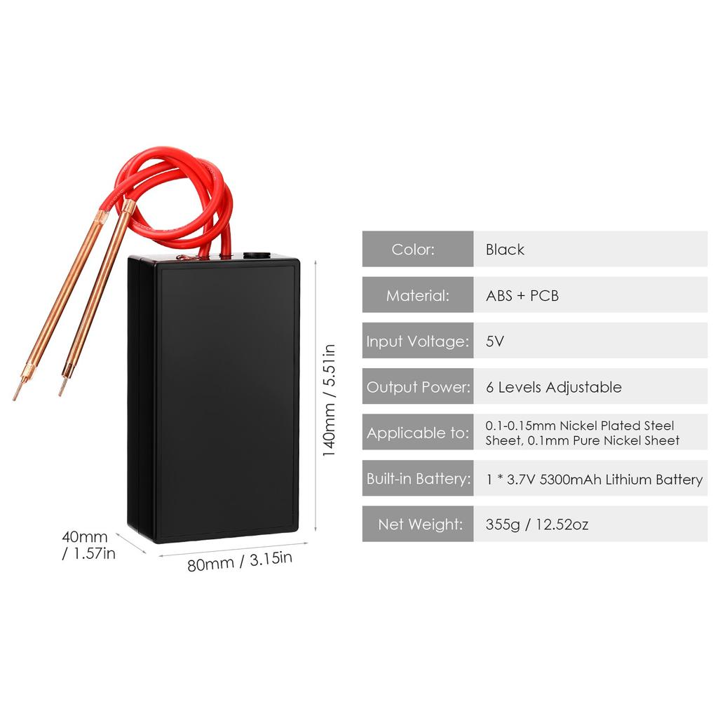 Cheap DIY Energy Storage Mini Touch Welder 5V Six Speed Adjustment Spot ...