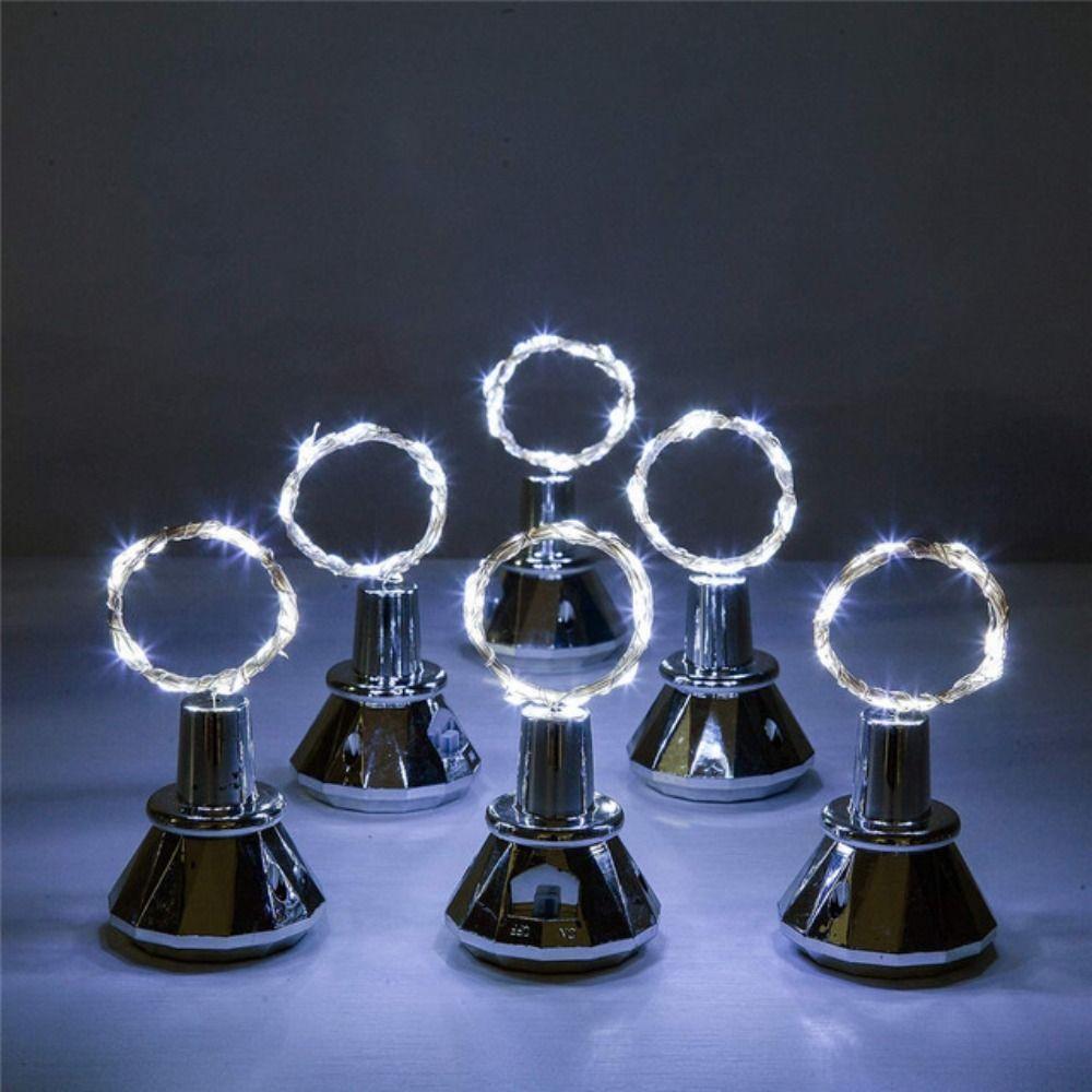 Cheap LED Light Atmosphere Light Copper Night Light Bottle Stopper Lamp ...