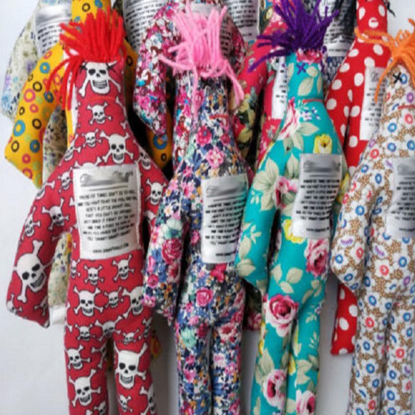 Buy 1 PC Random Puppets Pattern Color Stress Relief Dammit Doll Plush ...