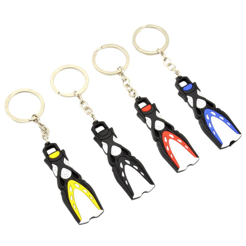 Satın alın Mini Scuba Diving Fin Key Chain KeyChain Flipper Keyring ...