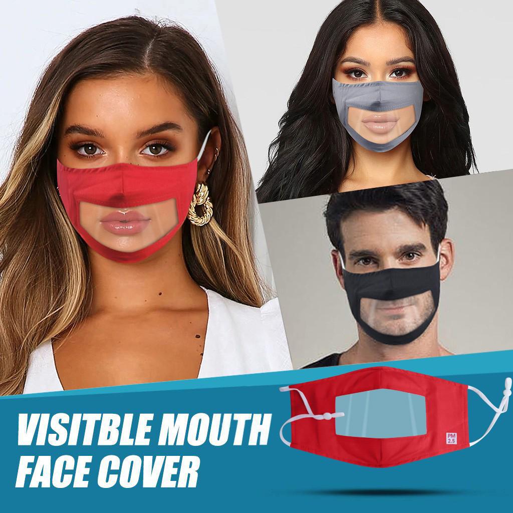 Buy Mask With Clear Window Visible Expression For The Deaf Hard Of ...