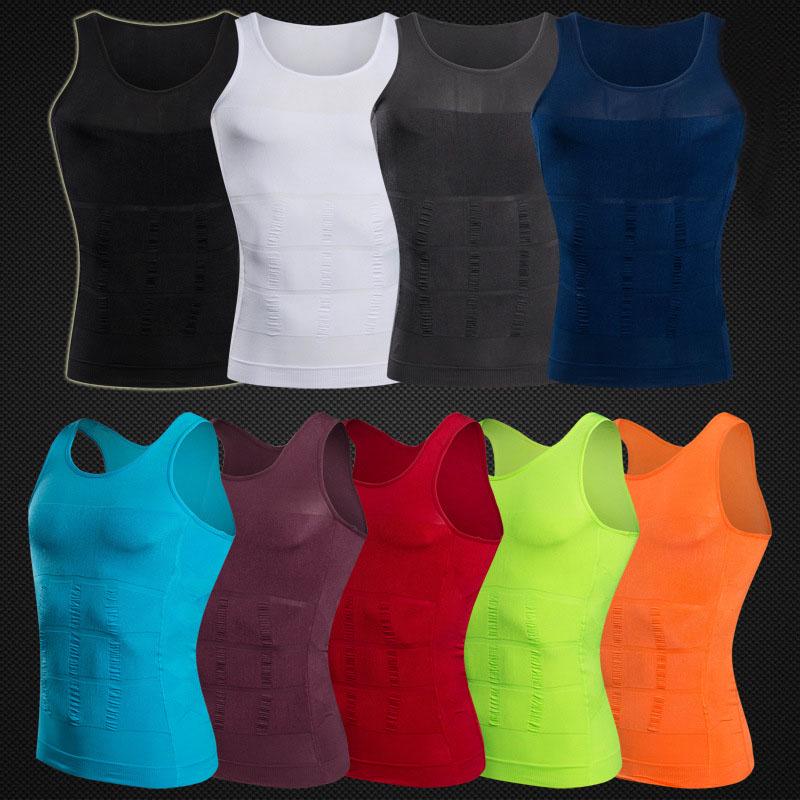Buy SCIONE Men's Corset Corset Vest Abdomen Body Underwear at ...