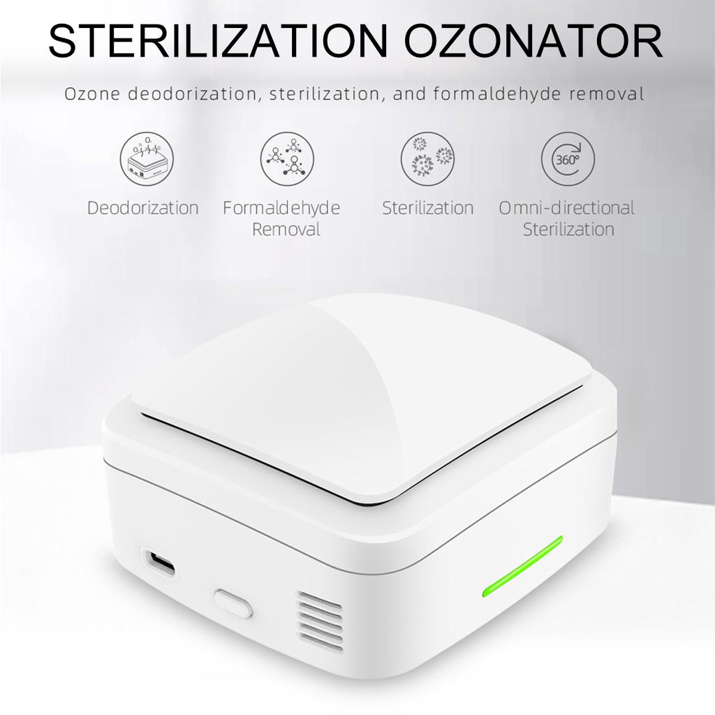 Buy Ozone Generator Sterilization Ozonator Mini Air Purifier Sterilizer ...