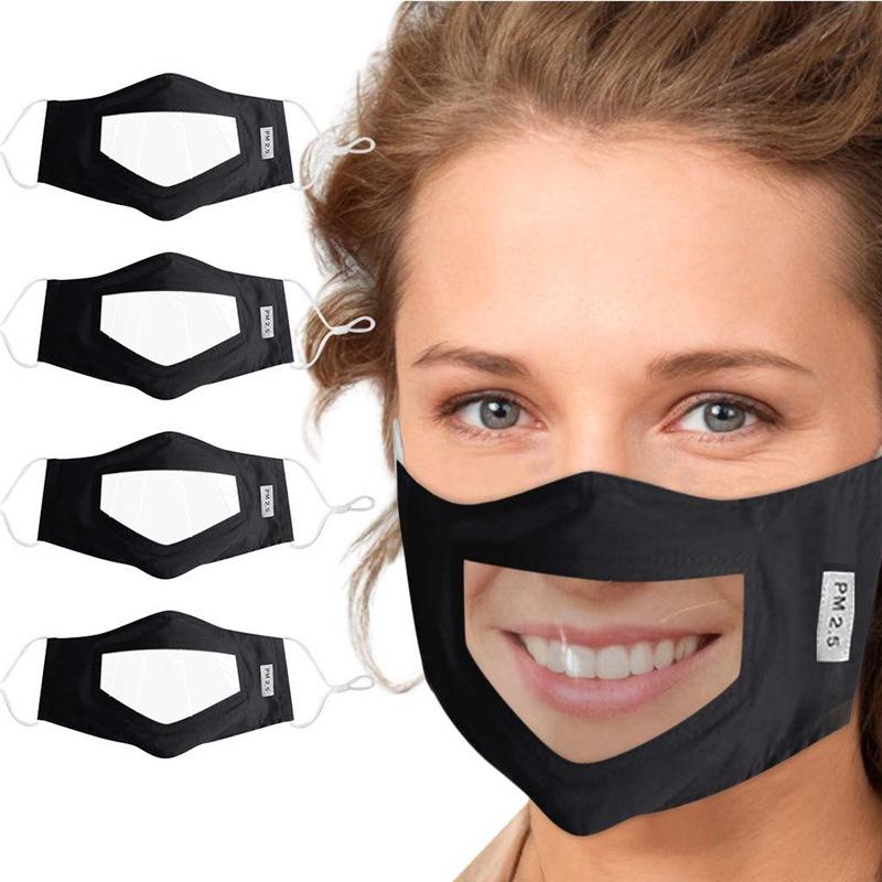 Buy High Quality Fashion Unisex Solid Color Visualization Mask Earloop ...
