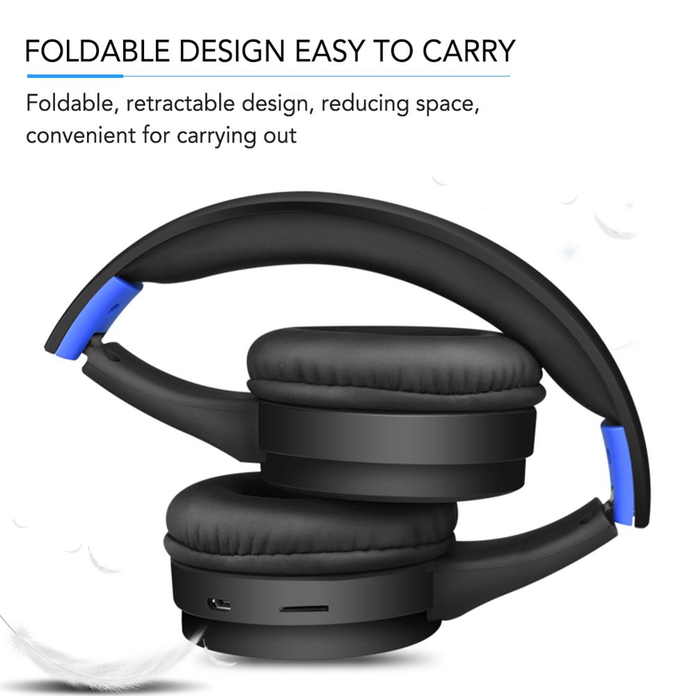 Buy TR905 Buetooth 5.0 Headphones Wireless Foldable Headset Support TF ...