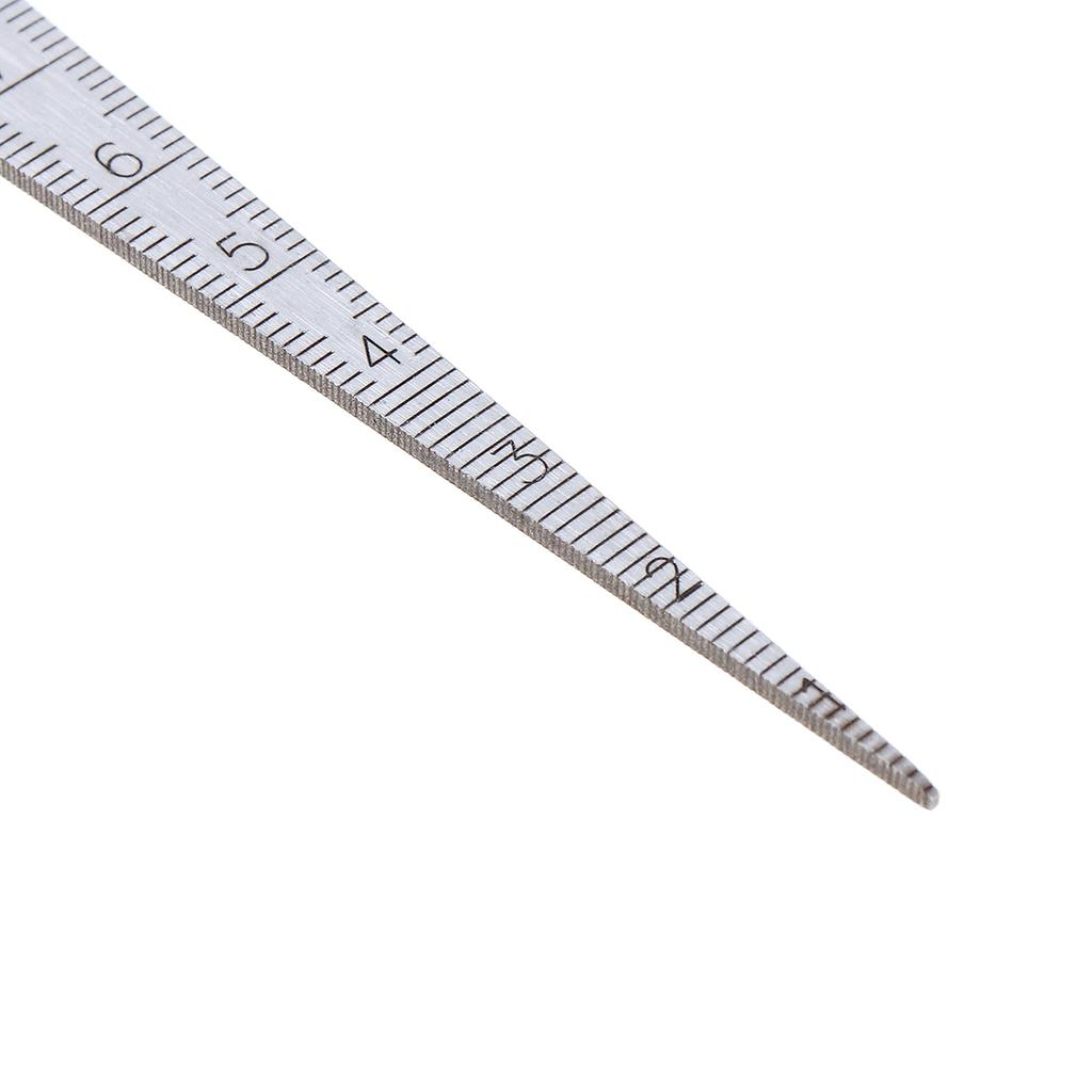 Buy Stainless Steel Wedge Feeler Aperture Gauge with Imperial / Metric ...