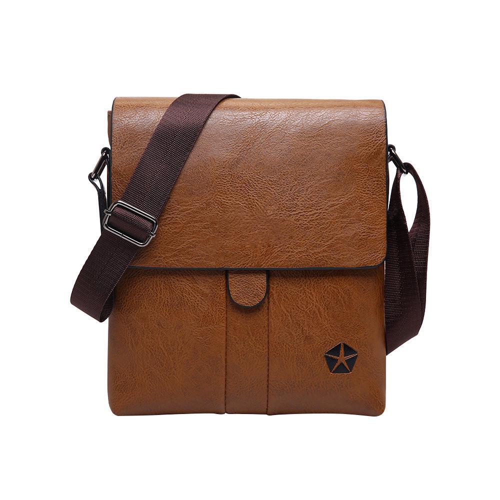Buy Men Shoulder Bag Classic Brand Vintage Style Casual at affordable ...