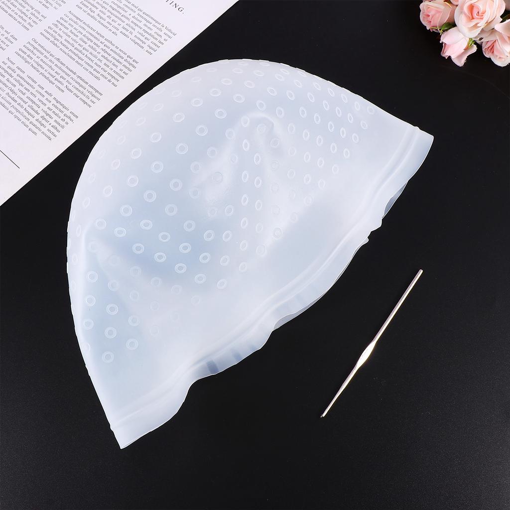 Buy 1Pc Oil Treatment Hat Hair Coloring Supply Silicone Hair Cap Hair ...