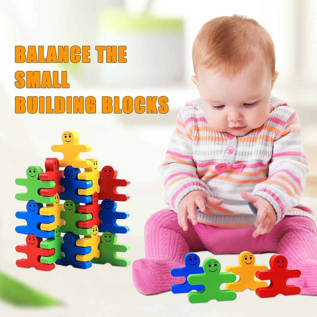 Buy Building Blocks Early Educational Toy Jenga Balance Block Kid‘s ...