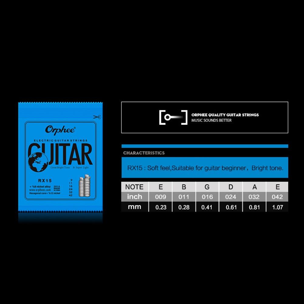 Kaufe 9-42/10-46/11-50 Gauges Electric Guitar Strings Full-Size Strings ...